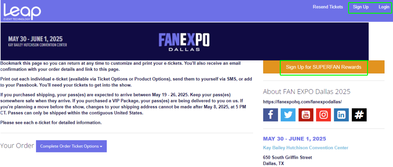 How does SUPERFAN Rewards work? – FAN EXPO Dallas
